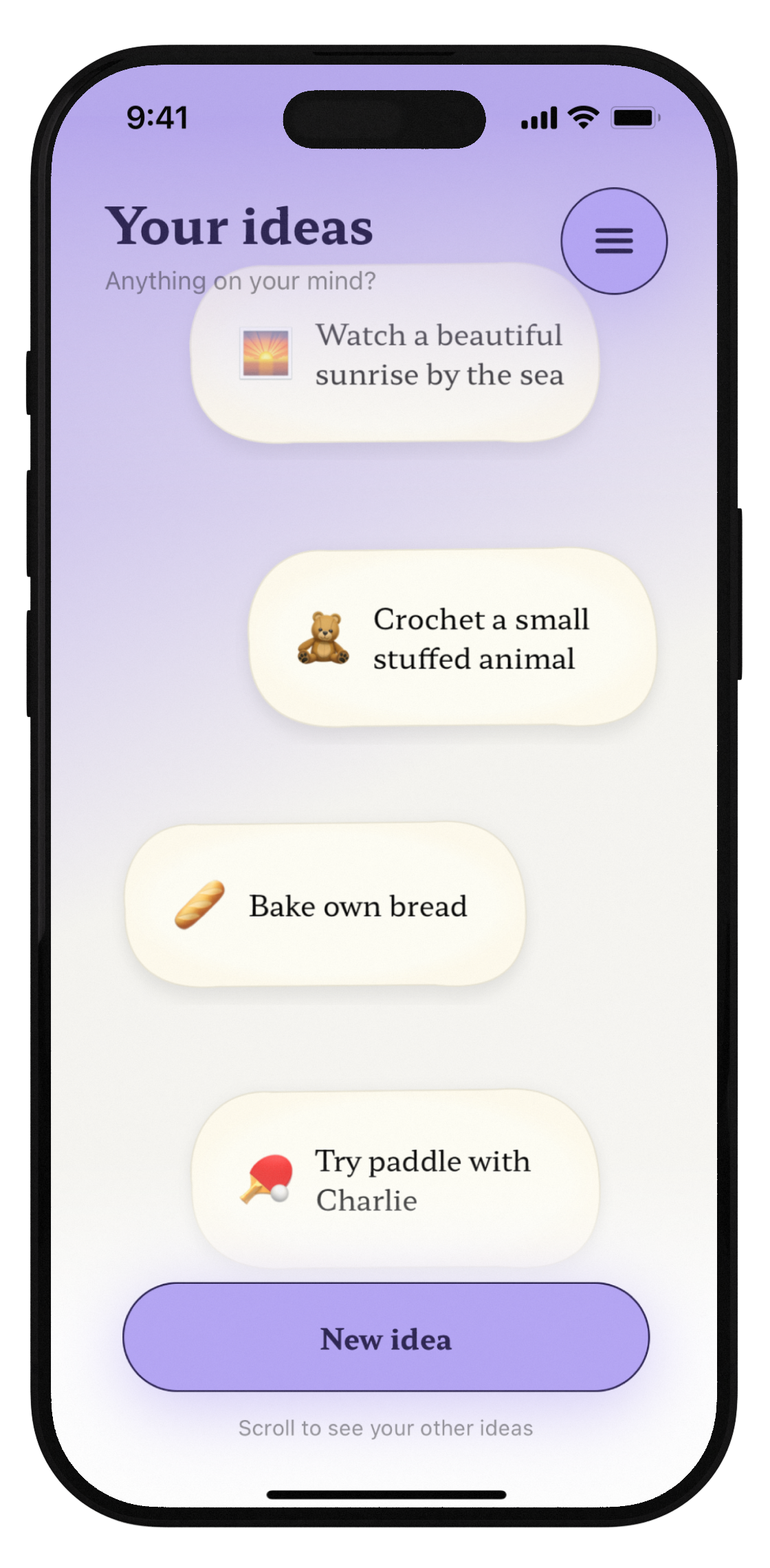 Malu - Your Ideas and Thoughts